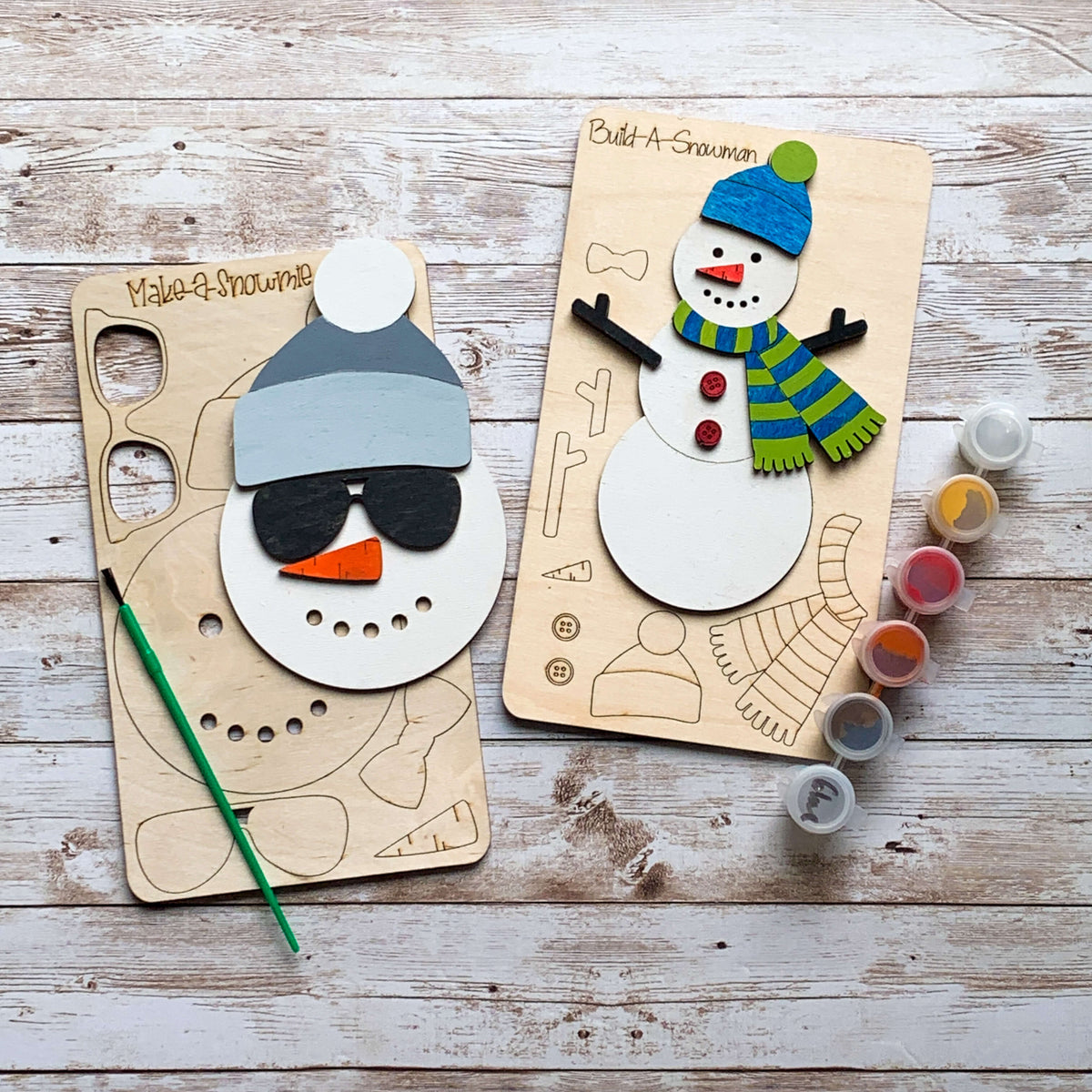 Build a Snowman Craft Kit – Blue Daisy Dreamer