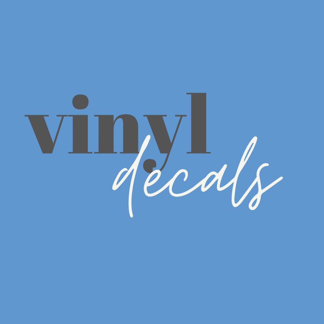 Vinyl Decals – Blue Daisy Dreamer